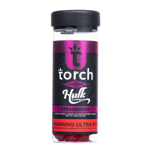 TORCH HULK THC GUMMIES 15000MG- Live Resin D9 + THCP – SG Fulfillment ...