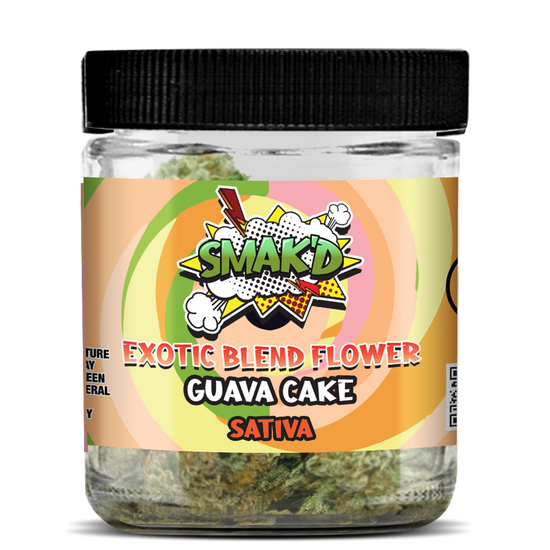 Smak'd Exotic Blend Delta 8 + CBN Flower I 10G Jar – SG Fulfillment Center